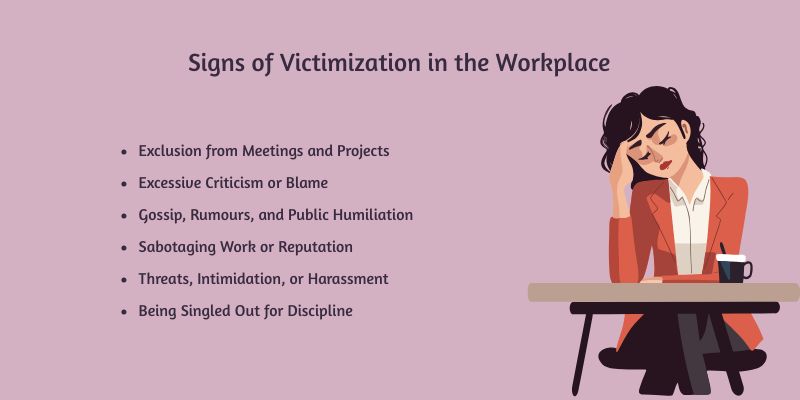 How to Recognize and Combat Victimization in the Workplace
